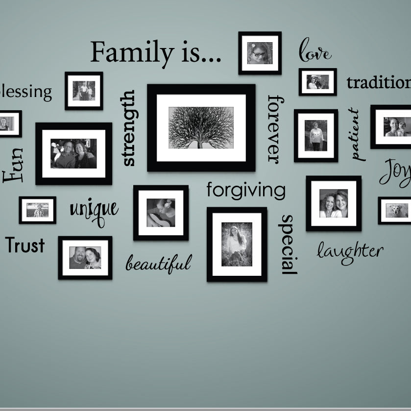 Living Room Wall Decals – Stephen Edward Graphics